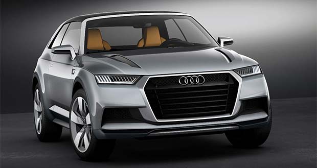 Audi Crosslane Coupe Unveiled at Paris Motor Show
