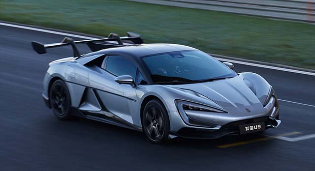 BYD unveils YANGWANG U9, a $233K luxury EV supercar