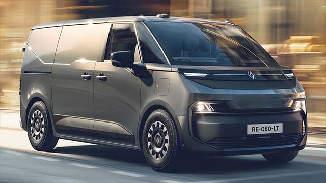 The All-New Renault Trafic Van E-Tech Electric Unveiled